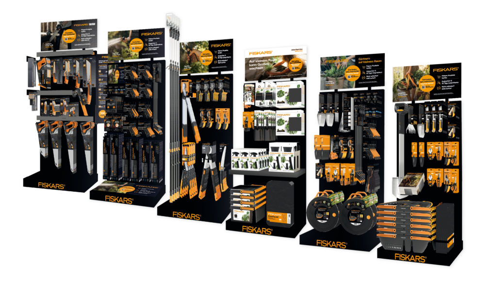 Fiskars: Emotionalisierung und Aktivierung am POS - ETM TESTMAGAZIN